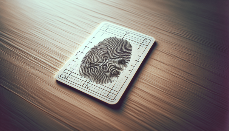 What Kind Of Paper Is Used For Fingerprint Cards? - Fingerprints And More